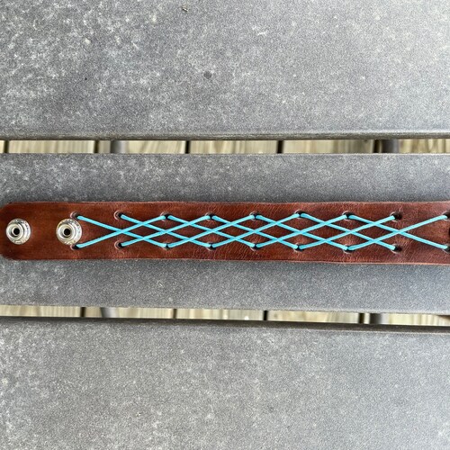 Leather LINK Bracelet Pattern - Etsy