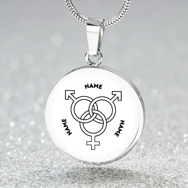 Throuple Necklace - Etsy