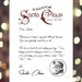 Gift Tag and Christmas Letter Bundle- Special Delivery From Santa Claus ...