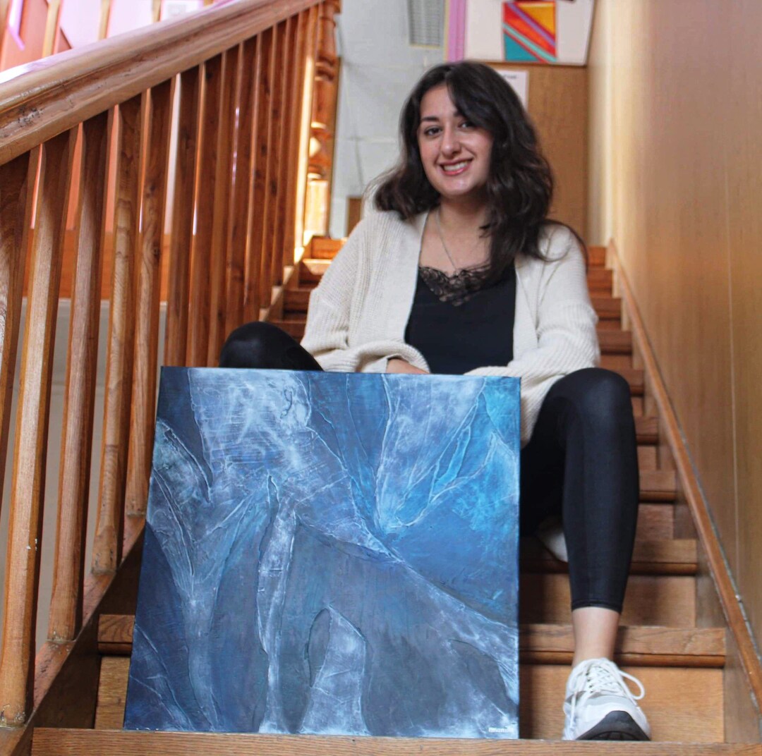 Unique Abstract Painting Created by Manila - Glossy - Etsy