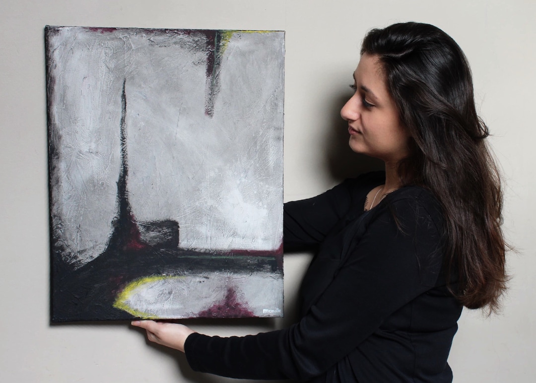 Unique Abstract Painting by Manila Mysterious - Etsy