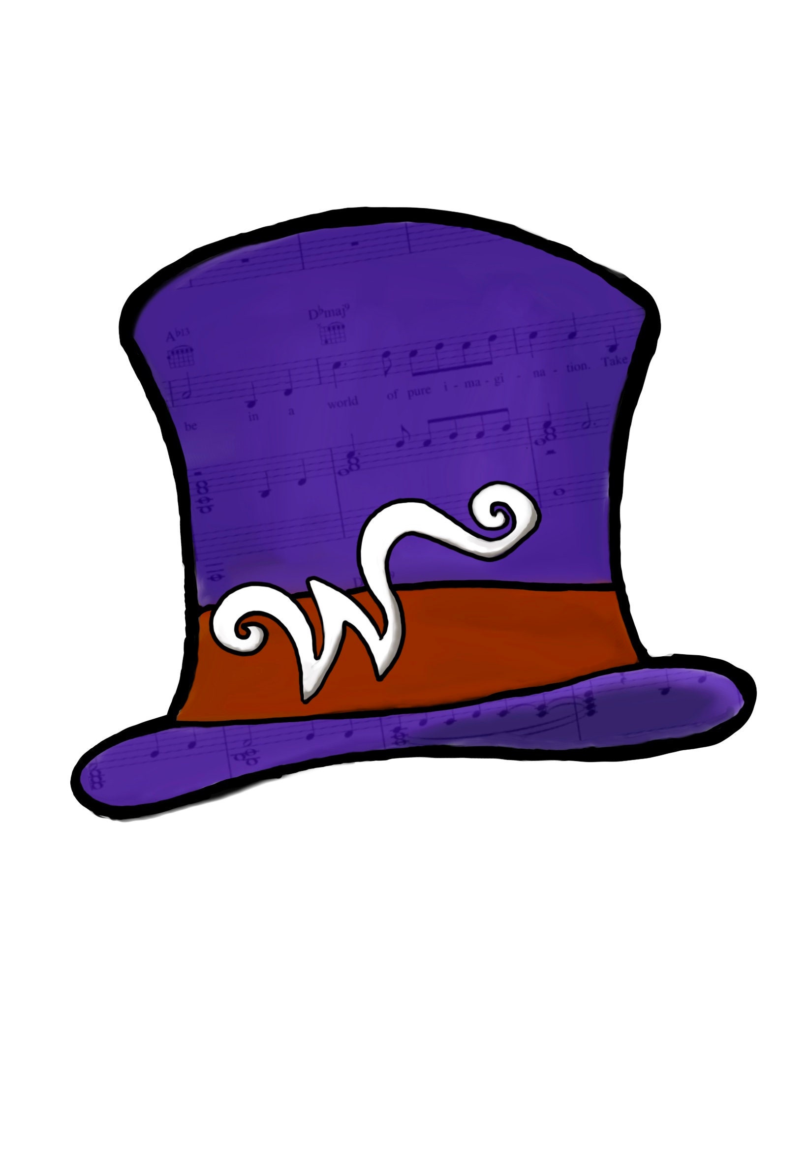 Willy Wonka Pure Imagination Sticker - Etsy