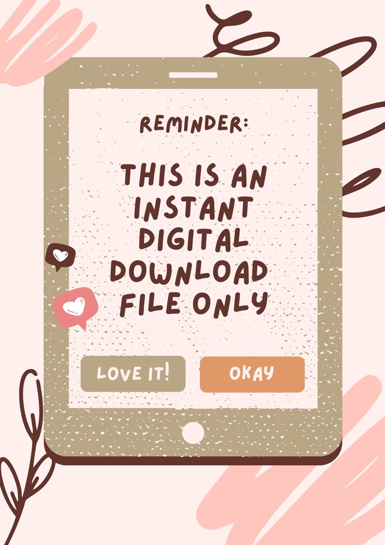 DIGITAL Work Hard & Be Nice to People Printable Art - Etsy