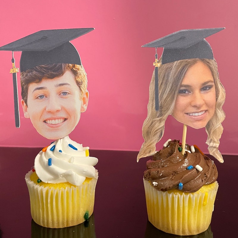 Graduation Cupcake Topper - Etsy