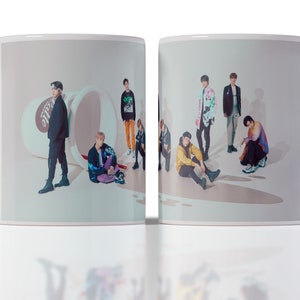 Stray Kids Kpop Music Band Printed Coffee Cup for Fans Gift Ideas for ...
