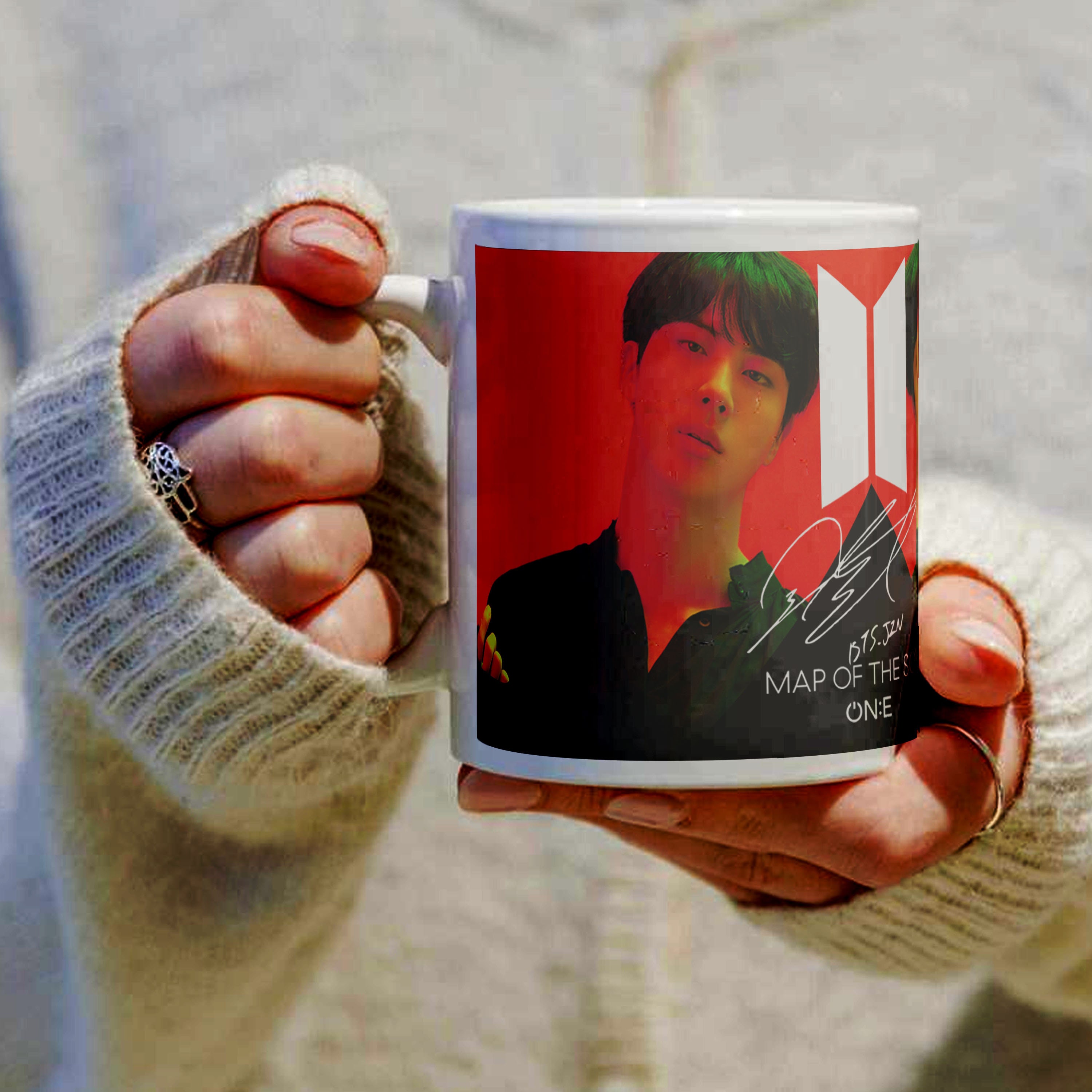 BTS JIN Map of the Soul One Concept Photobook With Signature - Etsy