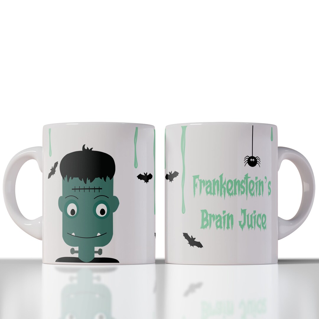Halloween Frankenstein Mug Halloween Coffee Mug Best Gift - Etsy UK