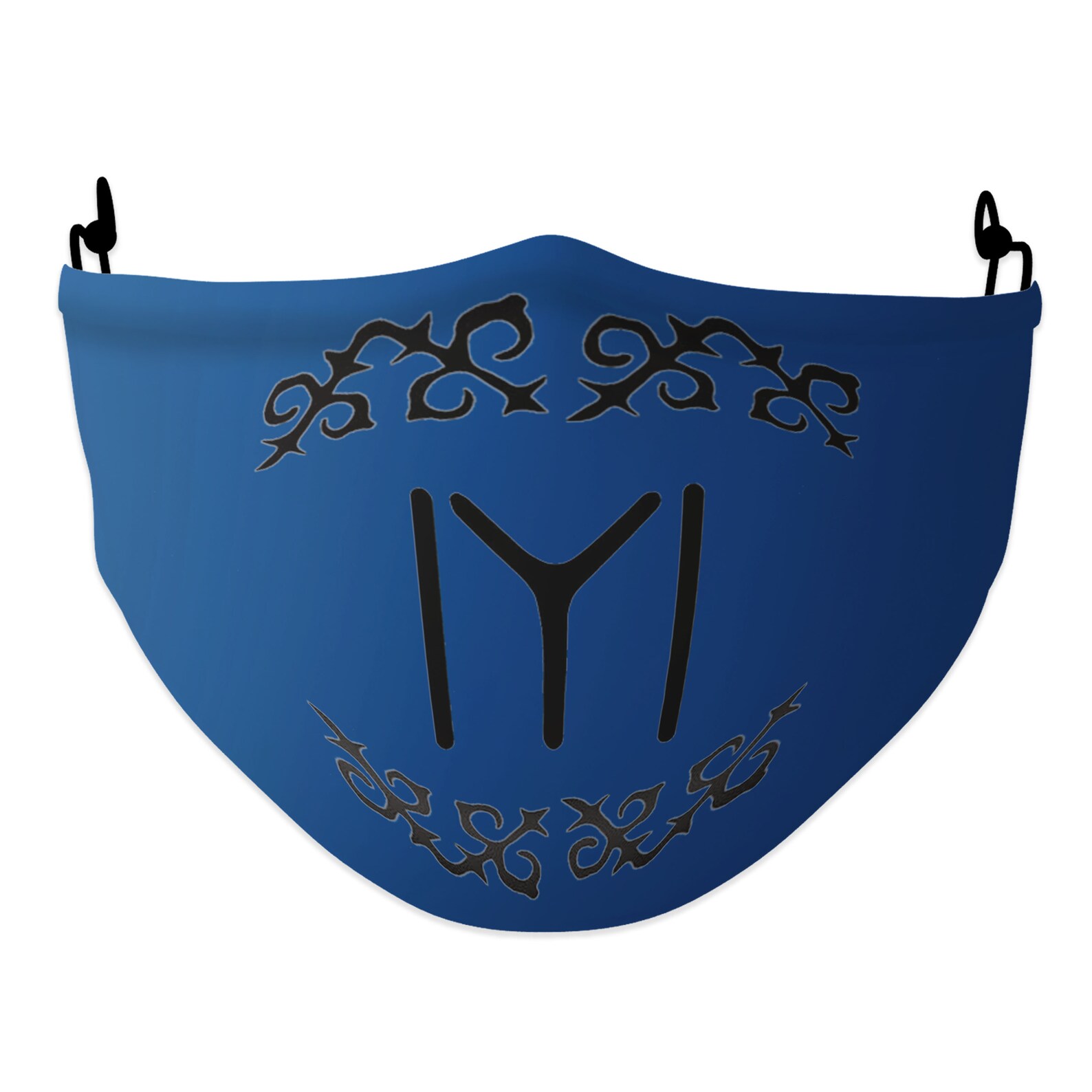 Kayi Flag on Blue Cotton Face Mask Reusable Washable Three - Etsy