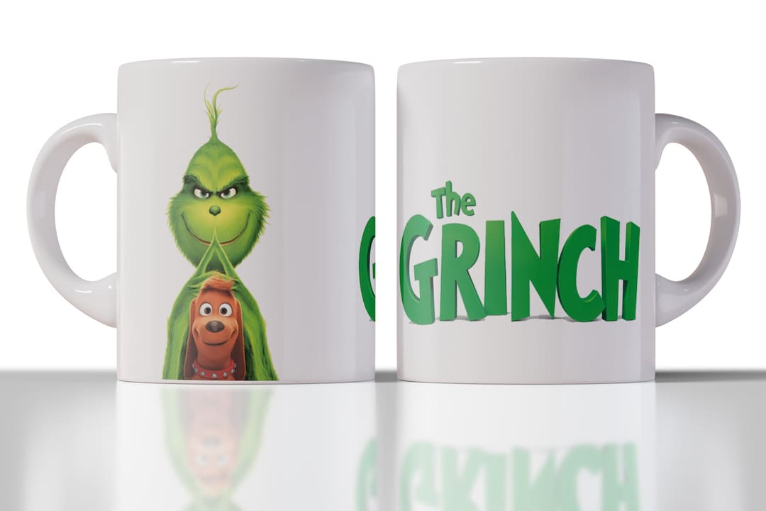 Christmas Mug Grinch Design Tea Cup Gift Ideas for Friends and Family ...