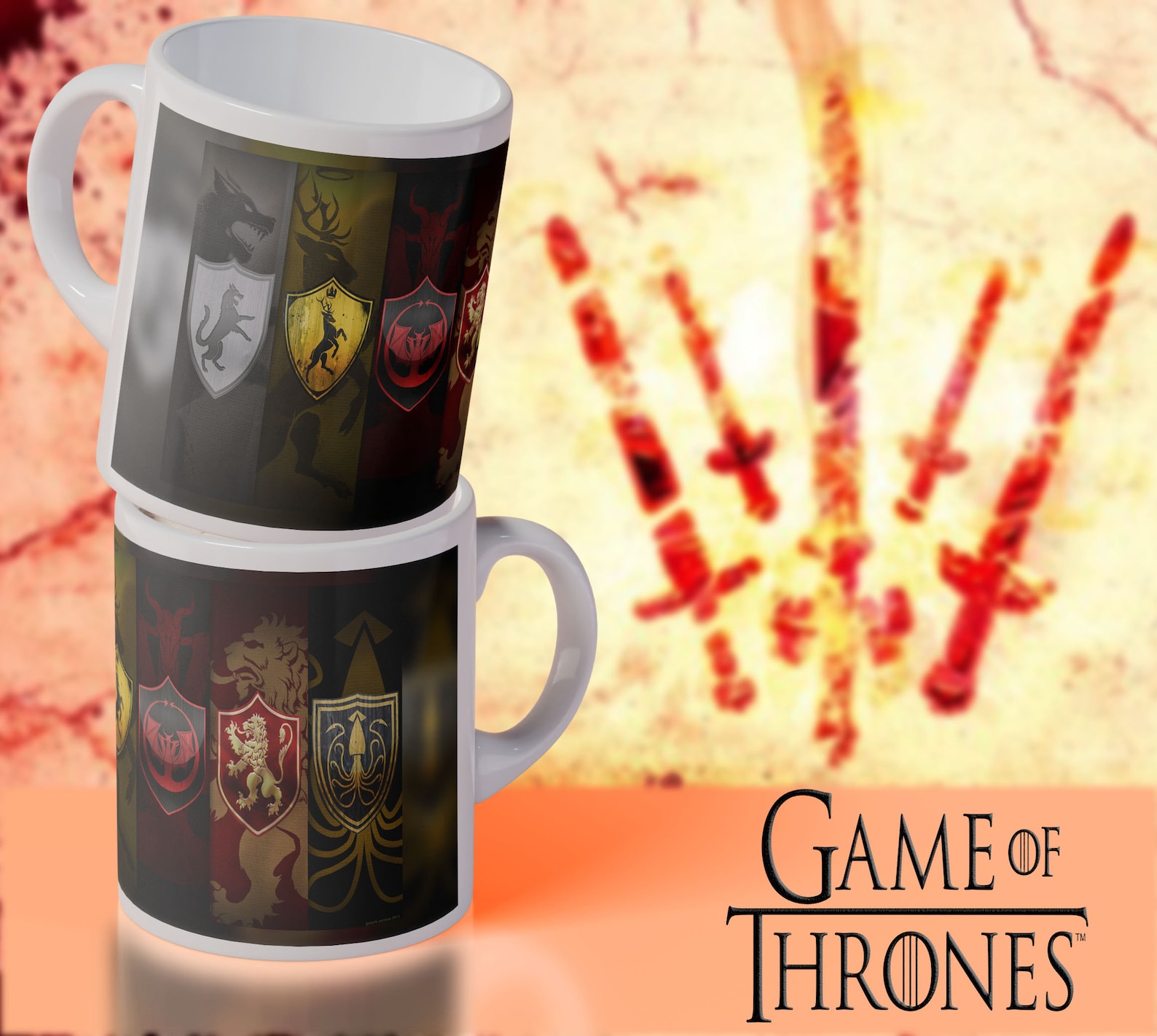 Delightful Game of Thrones Season Mug Featuring All Characters Designs ...