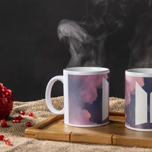 BTS Kpop Music Band Printed Coffee Cup for Army Fans Gift Ideas for Him ...