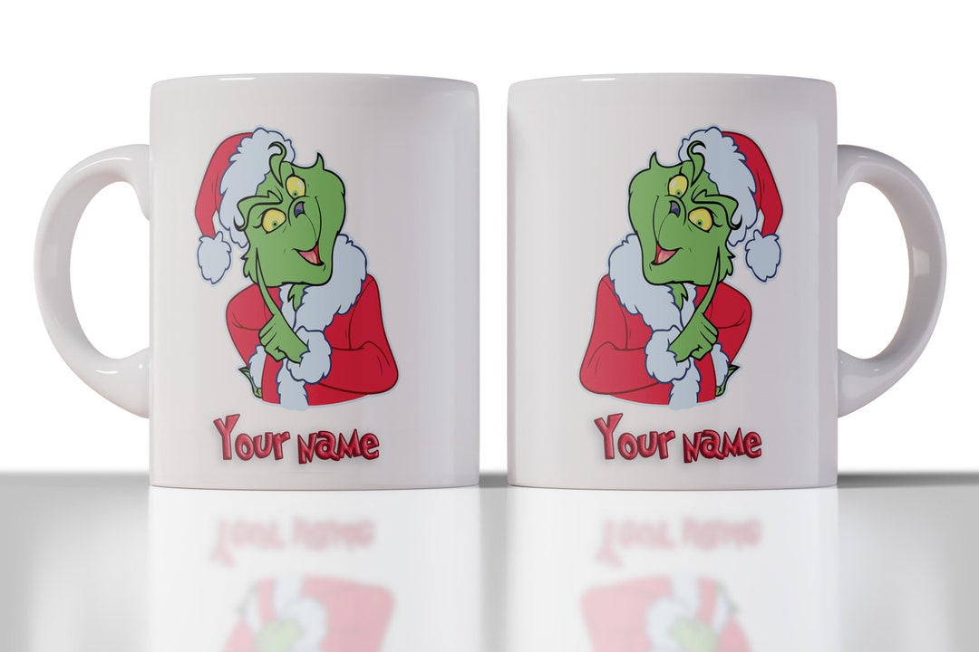 Happy Grinch Christmas Mug Grinch Design Tea Cup Gift Ideas for Friends ...