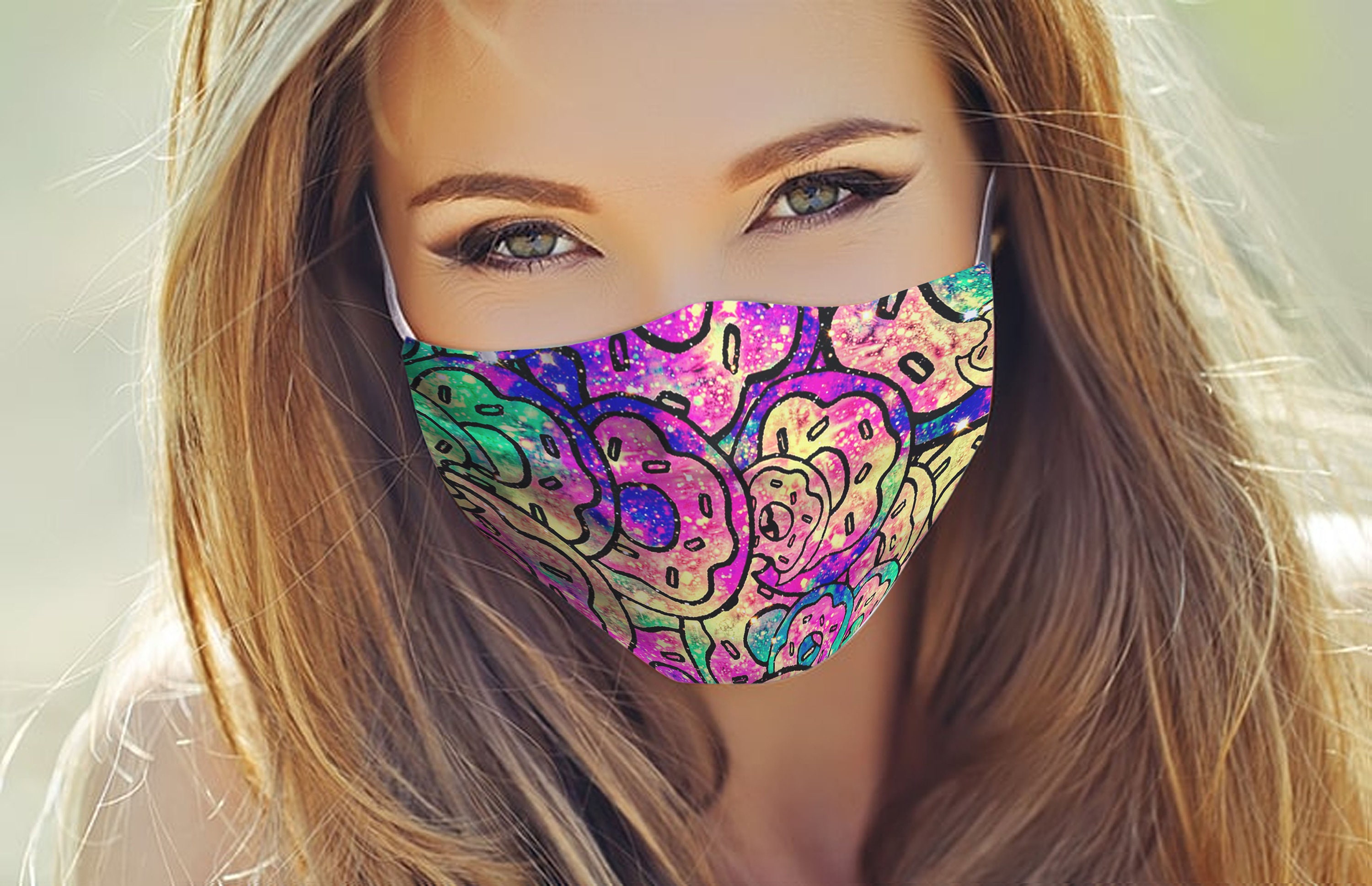 Abstract Art Machines Cotton Face Mask Reusable Washable Three - Etsy UK