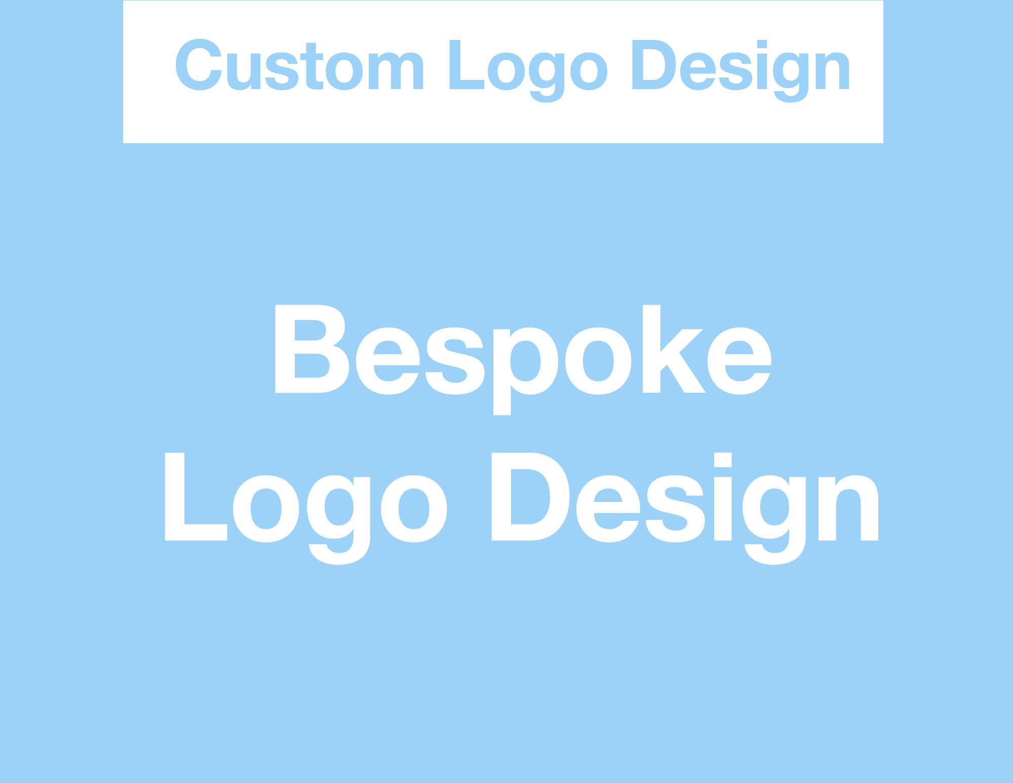 Bespoke Logo Design / Custom Logo Design / Personalised Logo Design ...