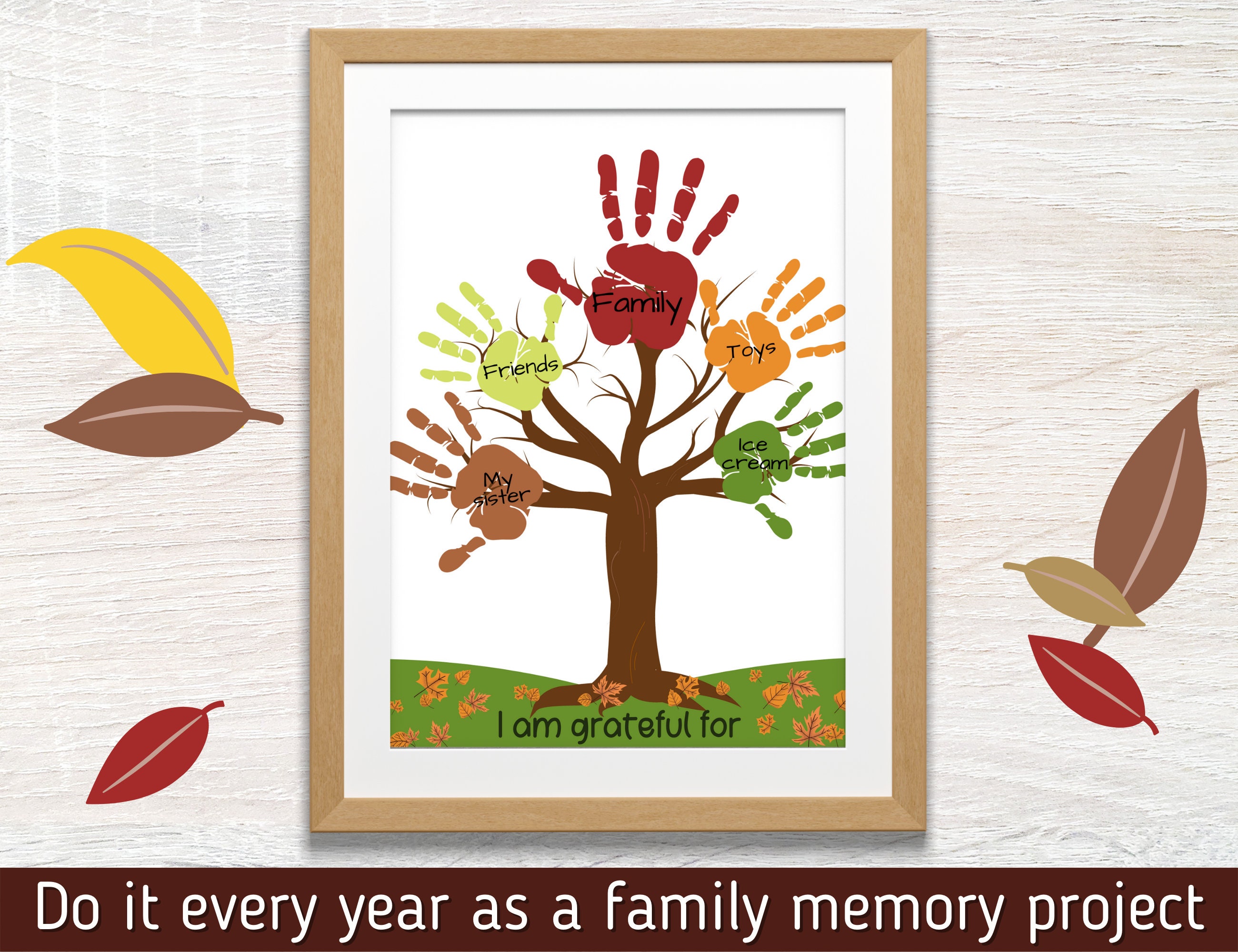 Thanksgiving Handprint Art | Preschool Activity | Fall Handprint Craft ...