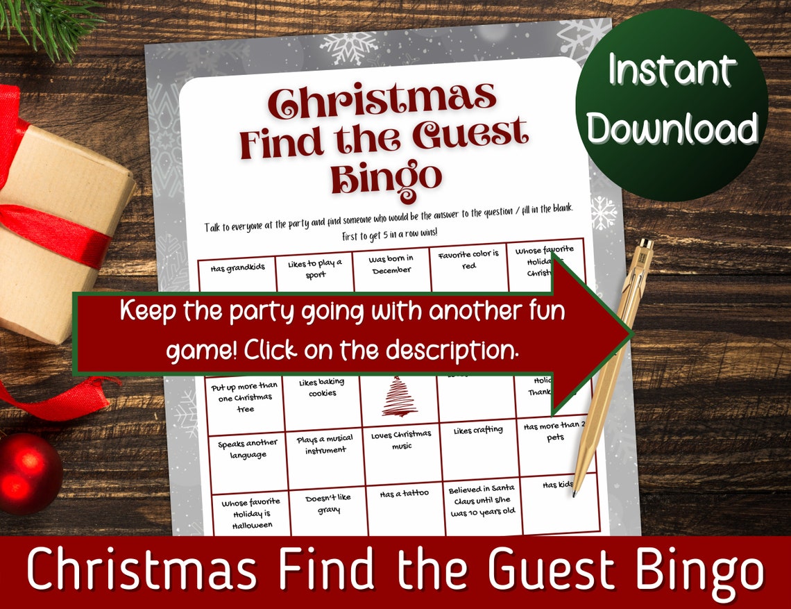 What is Santa Thinking Game, Christmas Game for Adults, Holiday Party ...