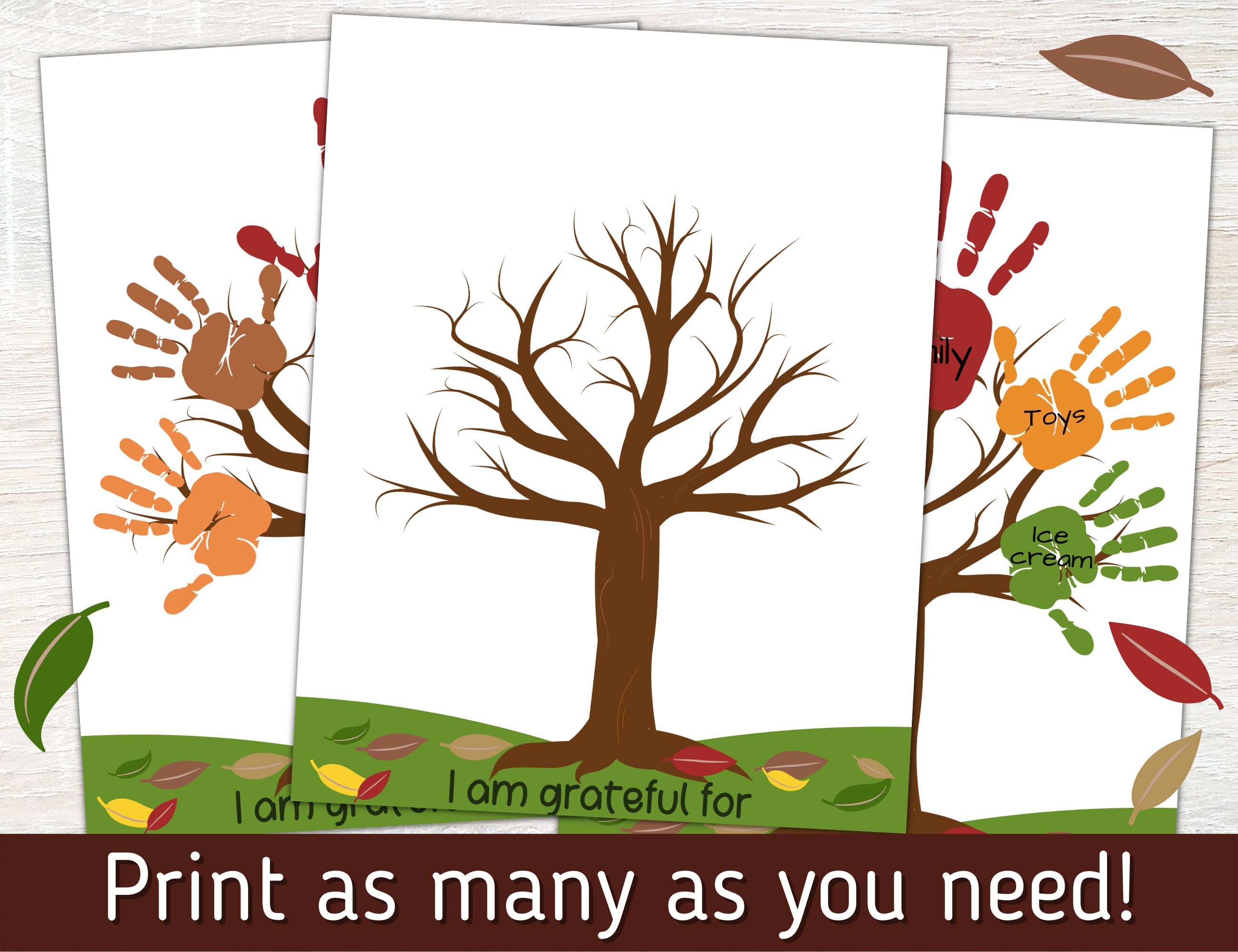 Thanksgiving Handprint Art | Preschool Activity | Fall Handprint Craft ...