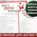 What is Santa Thinking Game, Christmas Game for Adults, Holiday Party ...