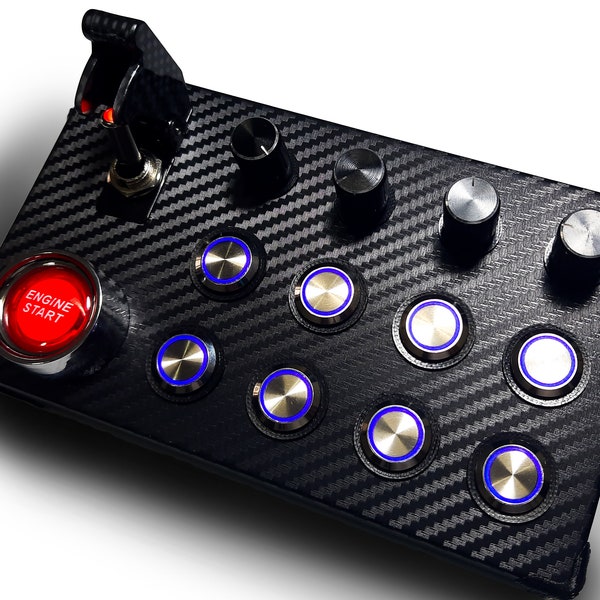 Button Box for Flight Simulator - Etsy