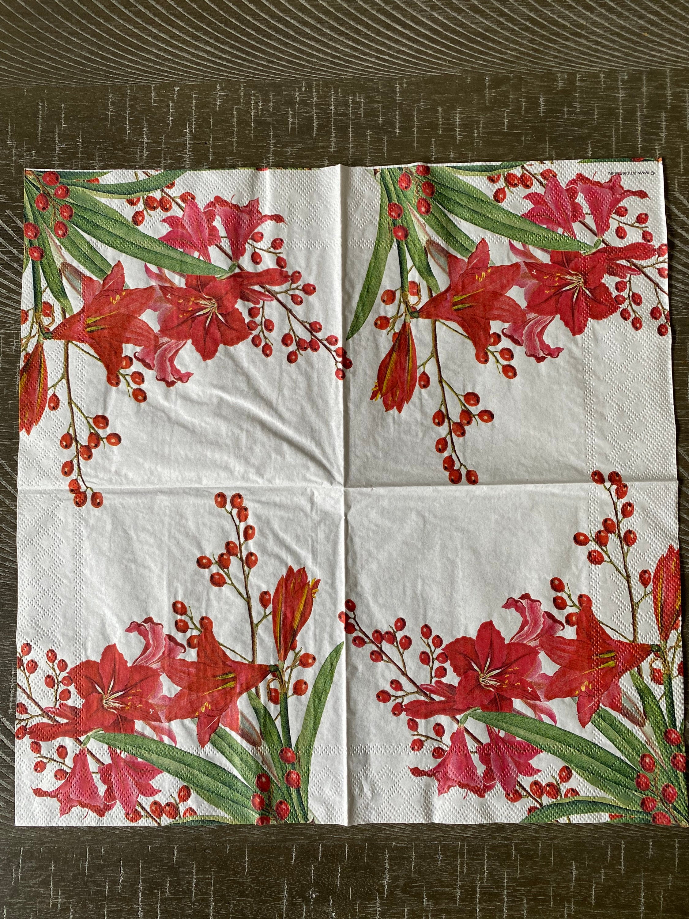 Decoupage Napkins, Spring Flowers, Birds, Paper Napkins, Craftsupplies ...