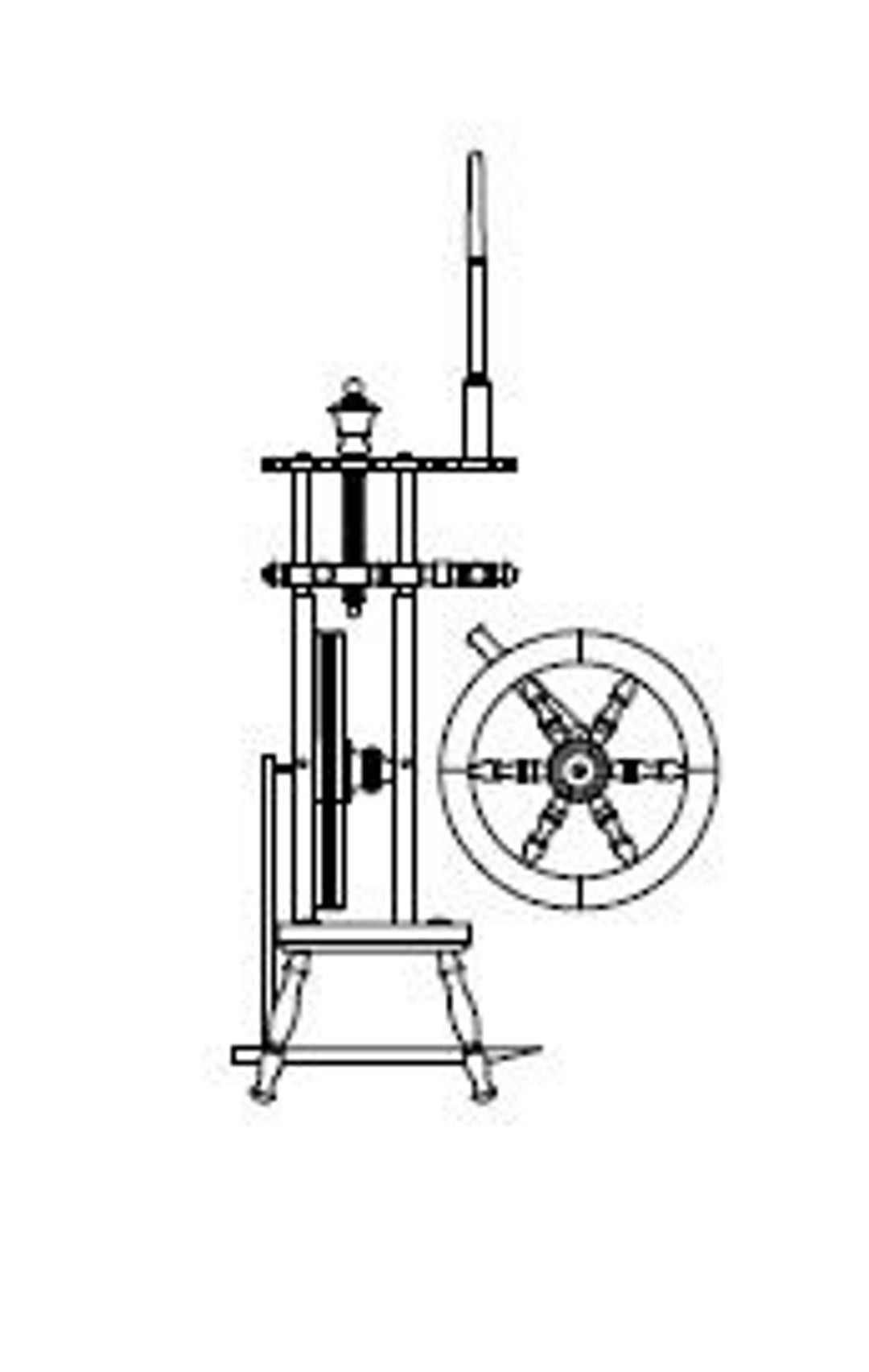 DIY Construction Plan for a Wooden Spinning Wheel - Etsy