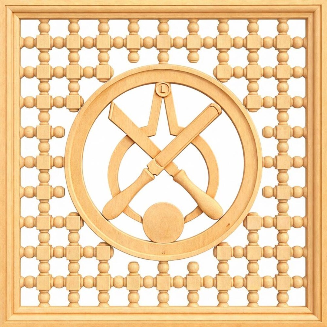 Woodturner's Guild Sign Construction Plan – Traditional Wooden Workshop ...