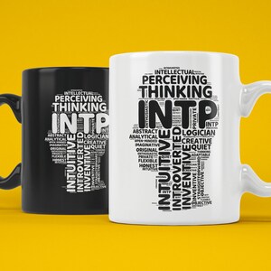 INTP Myers Briggs Personality Type coffee Mugs Funny Gift for Logician ...