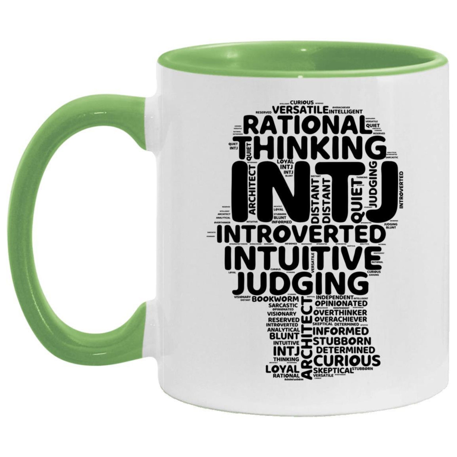 INTJ Myers Briggs Personality Type coffee Mugs Funny Gift | Etsy