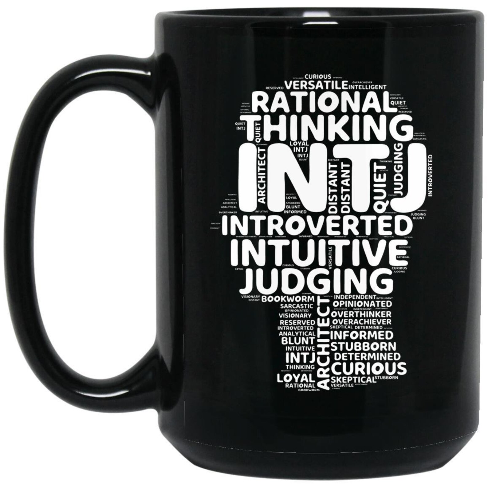 INTJ Myers Briggs Personality Type coffee Mugs Funny Gift | Etsy