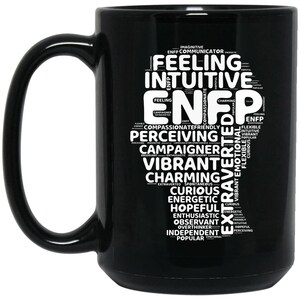 ENFP Myers Briggs Personality Type coffee Mugs Funny Gift for ...