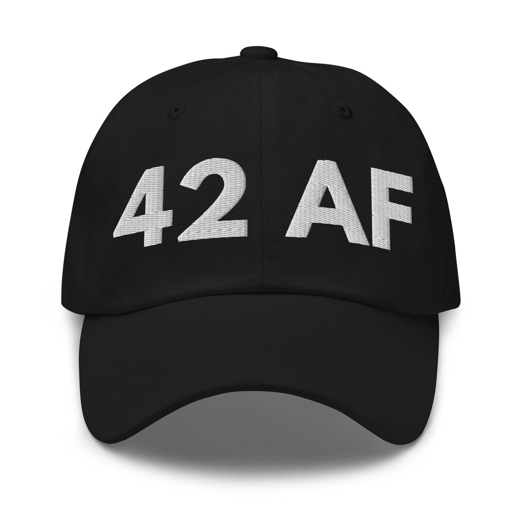 42 AF Hat, Funny Birthday Hat for 42nd Birthday, 42nd B-day Birth Year ...