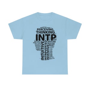 INTP Myers Briggs Personality Type (short-sleeve Unisex T-shirt) Funny ...