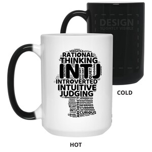 INTJ Myers Briggs Personality Type (coffee Mugs) Funny Gift for ...