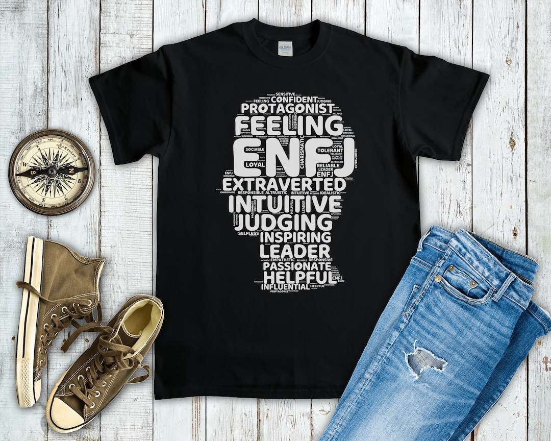 ENFJ Myers Briggs Personality Type unisex T-shirt Funny Gift for ...