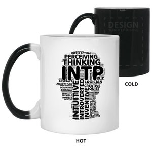 INTP Myers Briggs Personality Type coffee Mugs Funny Gift for Logician ...