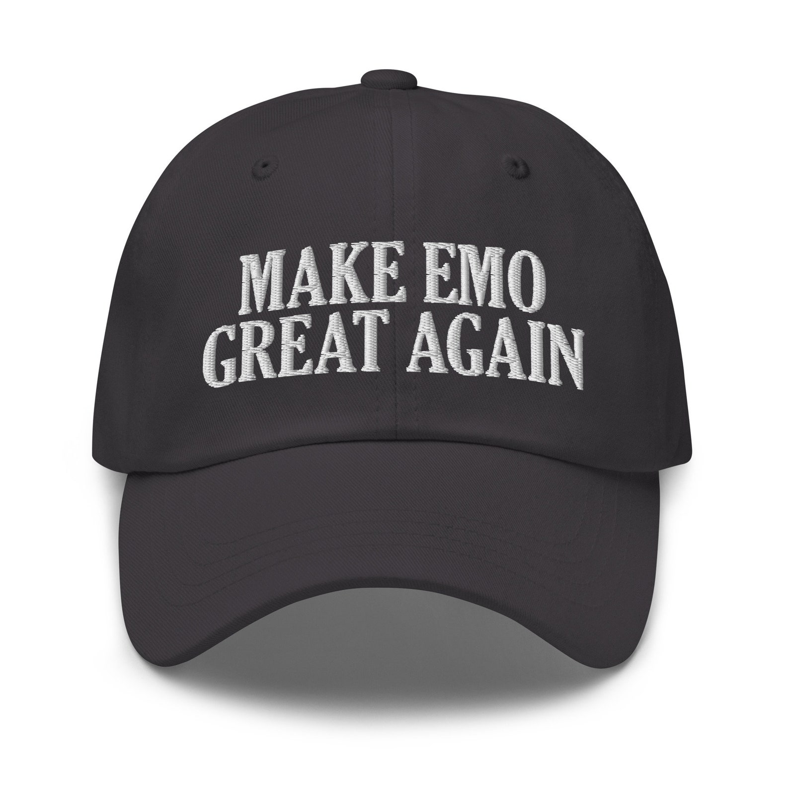 Make Emo Great Again Hat, Embroidered Dad Cap, Funny Emo Hat, Goth E ...