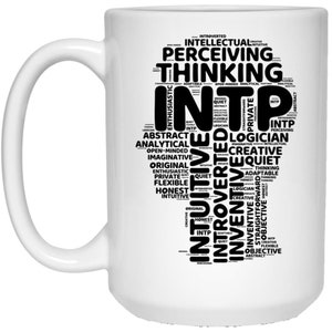 INTP Myers Briggs Personality Type coffee Mugs Funny Gift for Logician ...