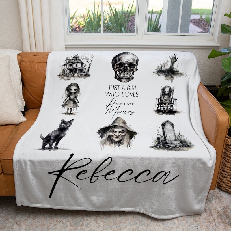 Horror Blanket - Etsy