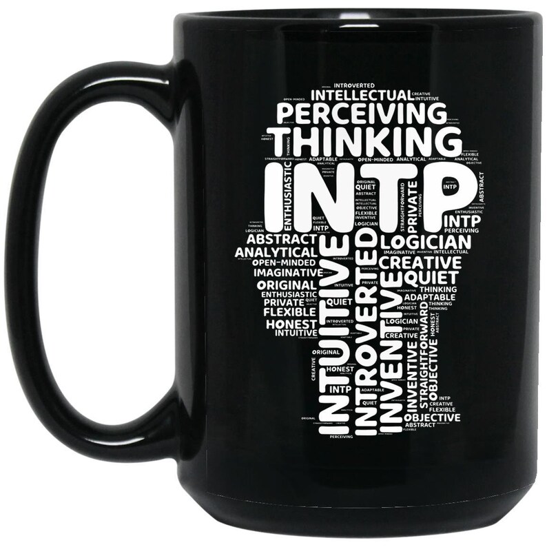INTP Myers Briggs Personality Type coffee Mugs Funny Gift - Etsy