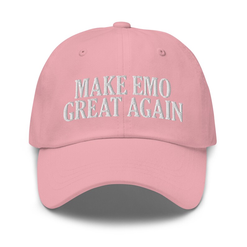 Make Emo Great Again Hat, Embroidered Dad Cap, Funny Emo Hat, Goth E ...