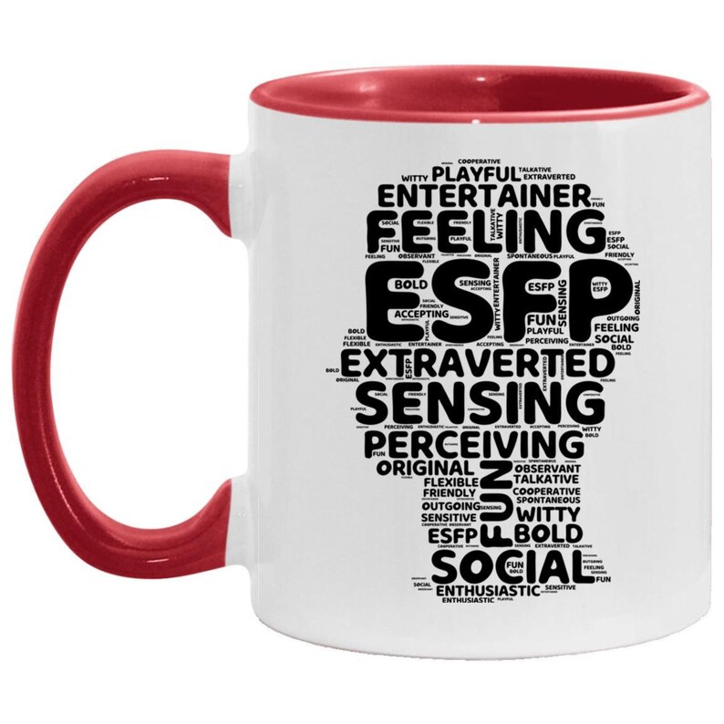 ESFP Myers Briggs Personality Type coffee Mugs Funny Gift - Etsy
