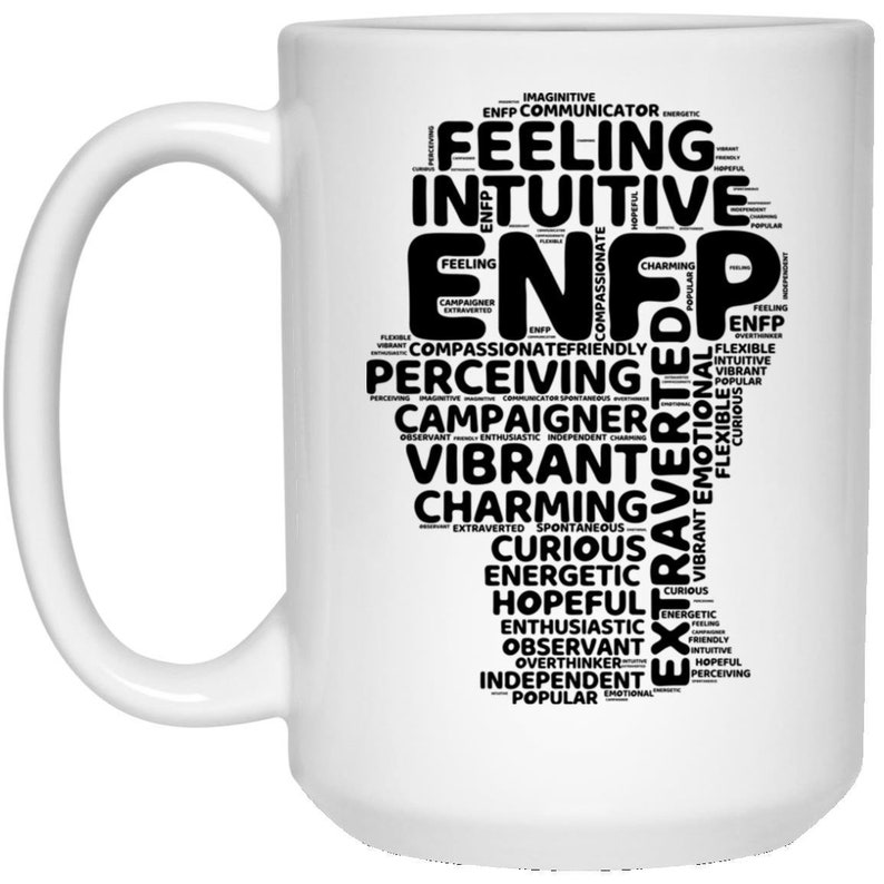 ENFP Myers Briggs Personality Type Coffee Mugs Funny Gift | Etsy