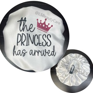 Satin Baby Bonnet | Personalized Baby Bonnet | Princess Satin Bonnet - Etsy