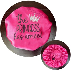 Satin Baby Bonnet | Personalized Baby Bonnet | Princess Satin Bonnet - Etsy