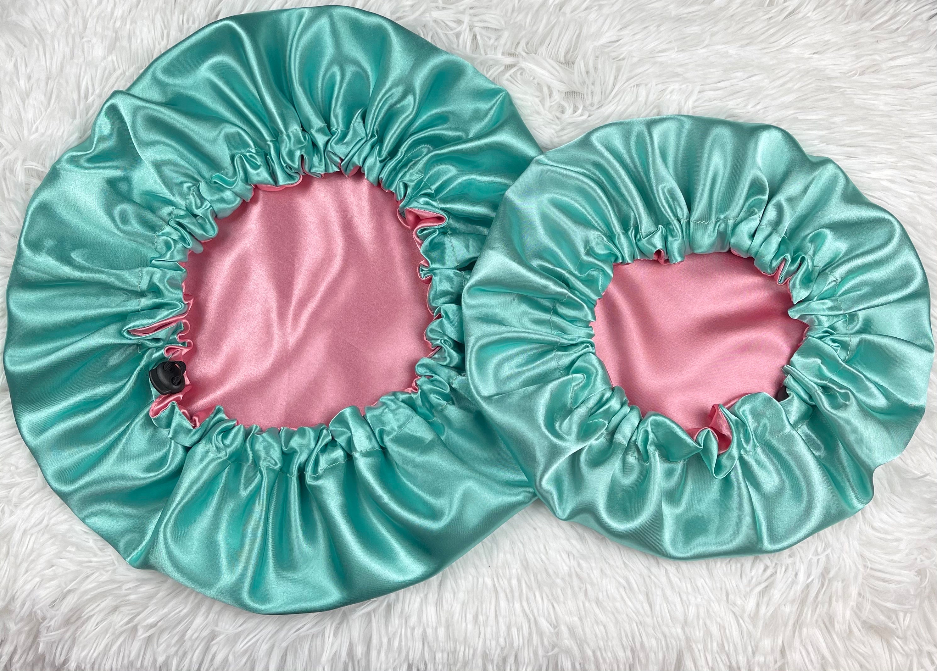 Mommy and Me Personalized Satin Bonnet Set Adjustable - Etsy Australia