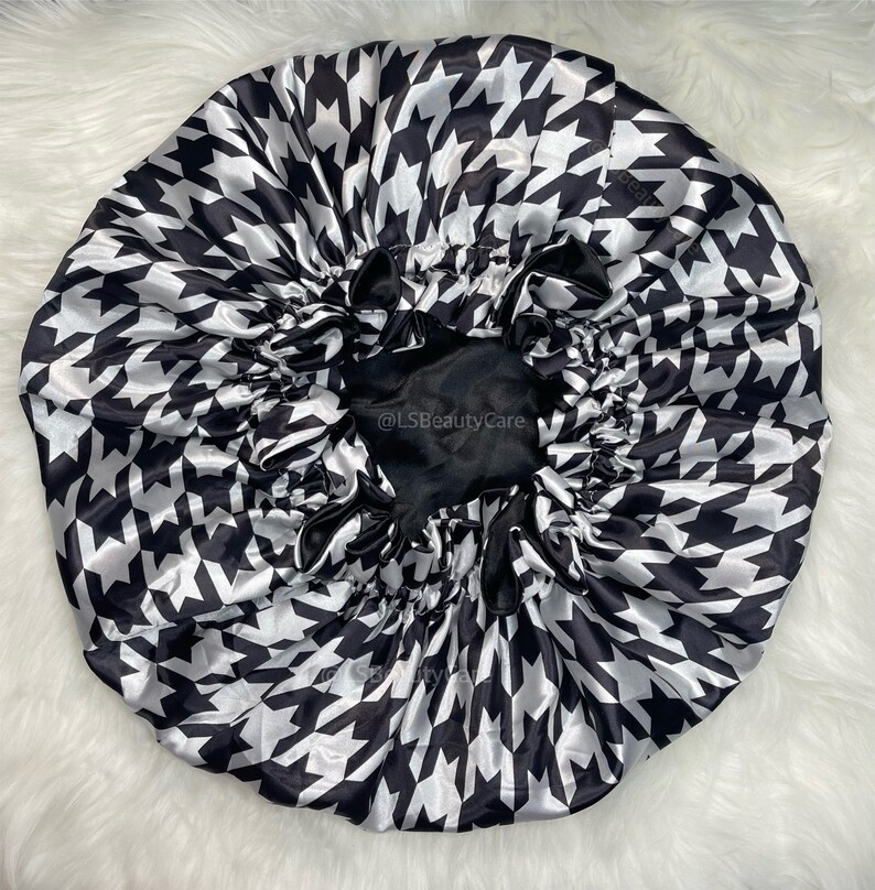Reversible Satin Tie Bonnet Double Layer Adjustable Ties - Etsy