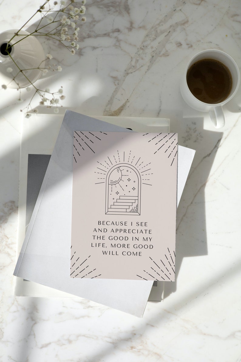 Gratitude Growth Affirmation Cards Digital Download, 20 Affirmations ...