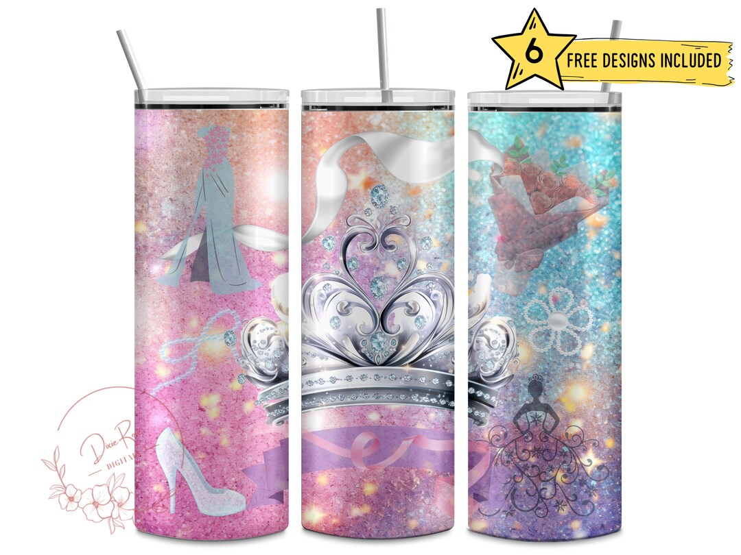 Beauty Pageant Tumbler Wrap: Gowns, Crown, Sash (digital PNG File) - Etsy