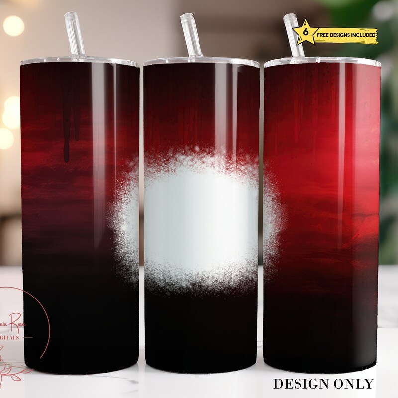 Personalized Red Tumblers - Etsy