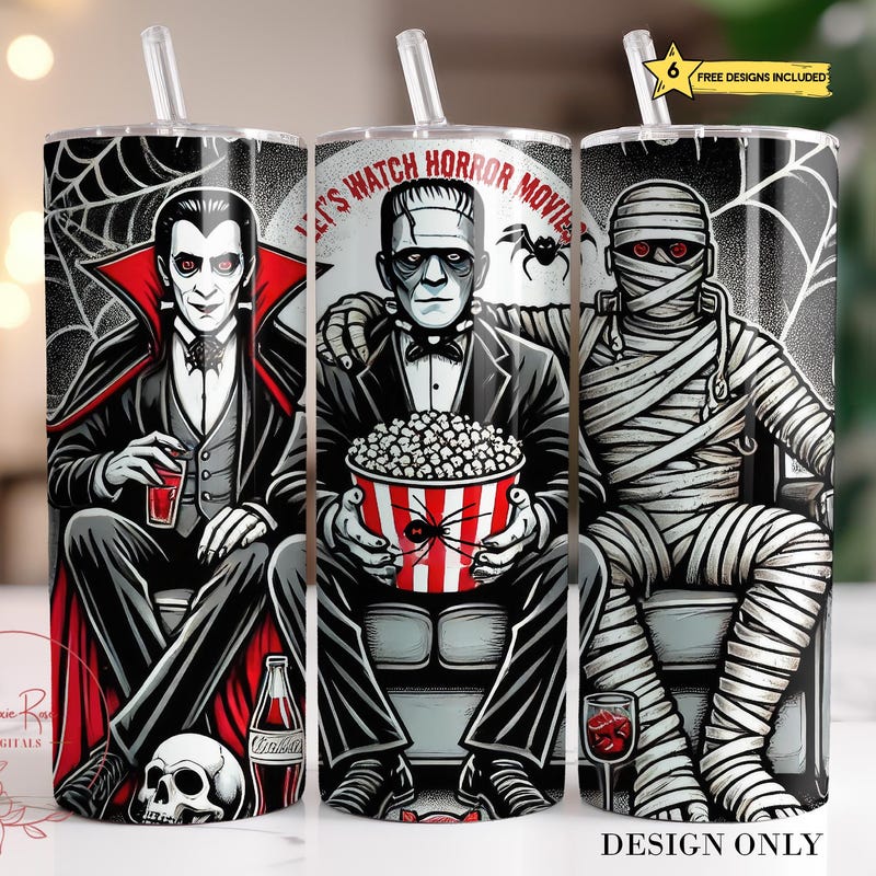 Dracula Tumbler Wraps - Etsy